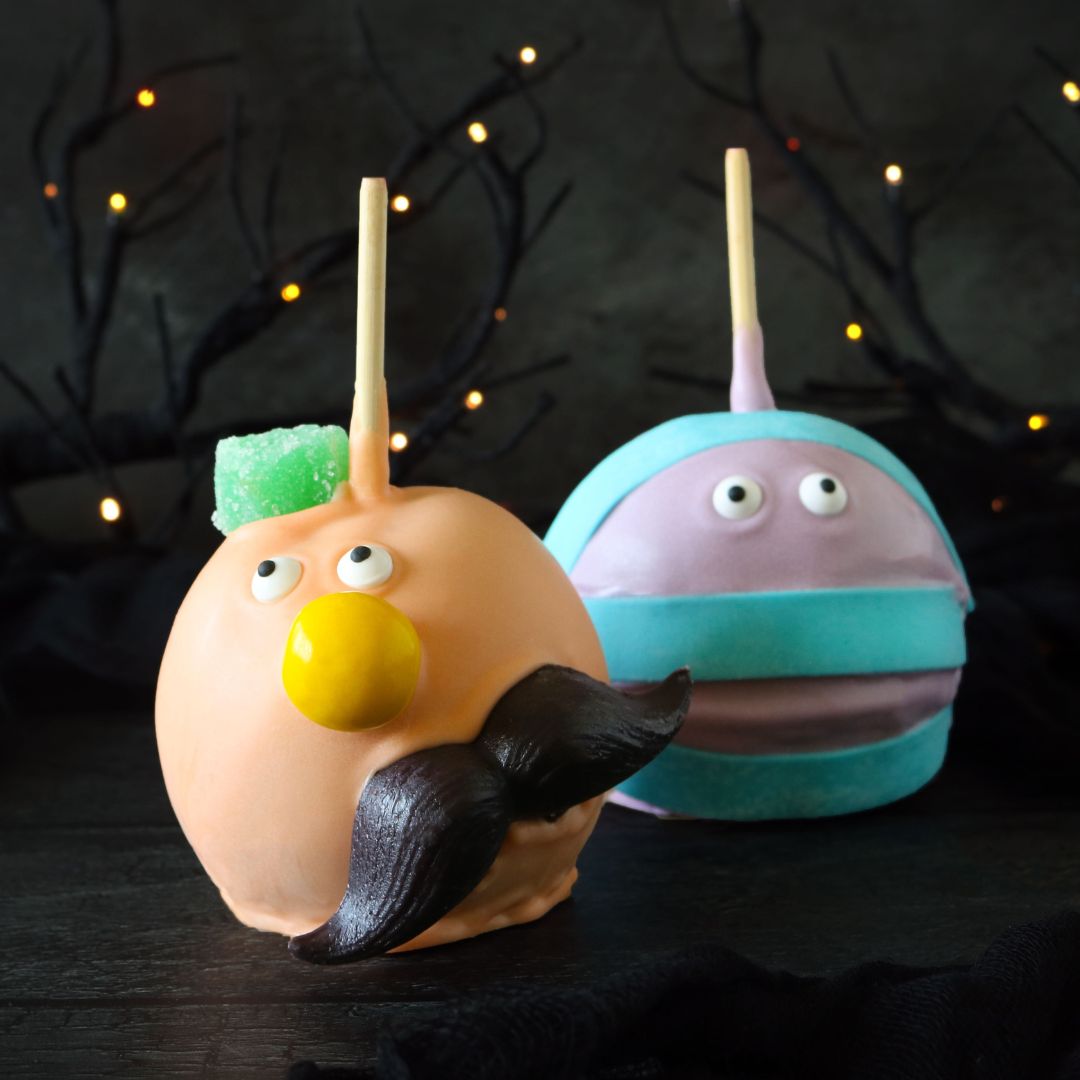 Halloween Monster Apples & Rice Krispy Treats – Savannah’s Candy Kitchen