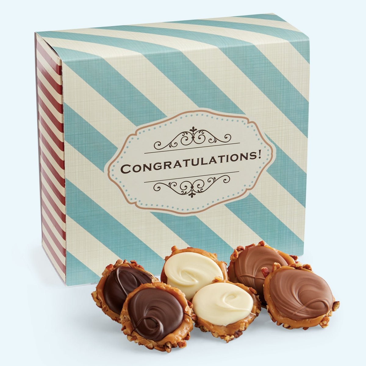Assorted Gophers in a Congratulations Gift Box – Savannah’s Candy Kitchen