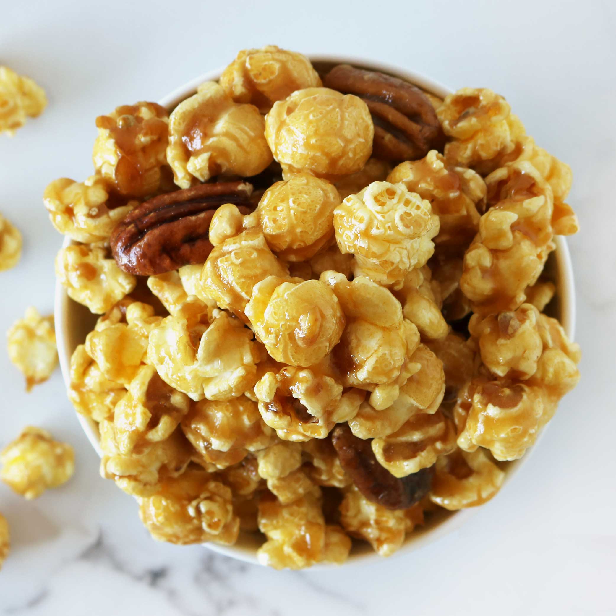 Caramel Pecan Popcorn Tin – Savannah’s Candy Kitchen