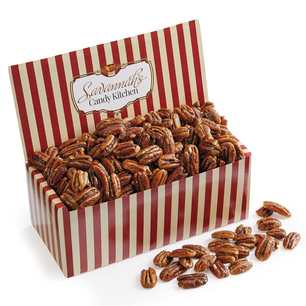 Glazed Pecans | Sweet, Crunchy Southern Snack | Savannah's Candy ...