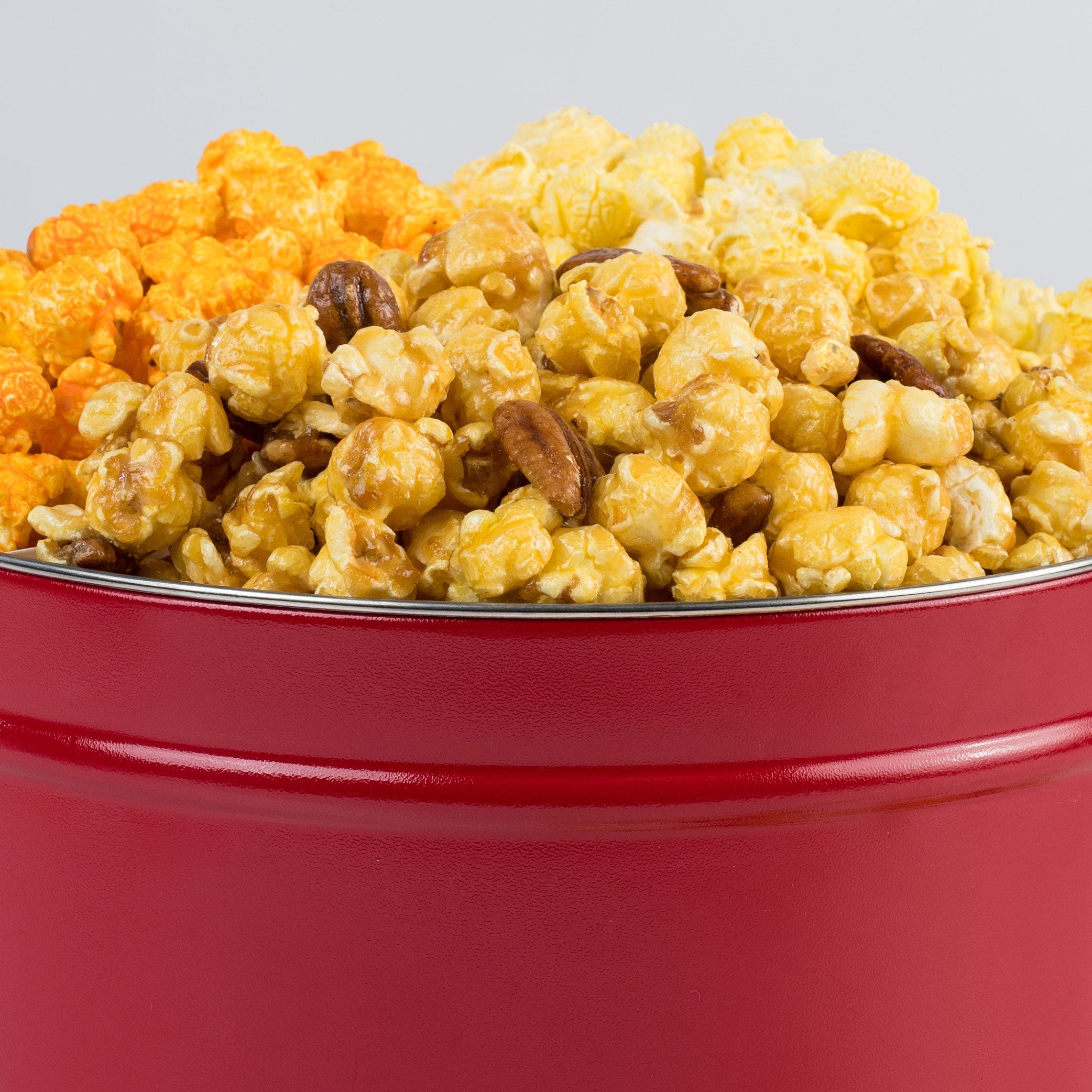 Deluxe Popcorn Trio Tin – Savannah’s Candy Kitchen